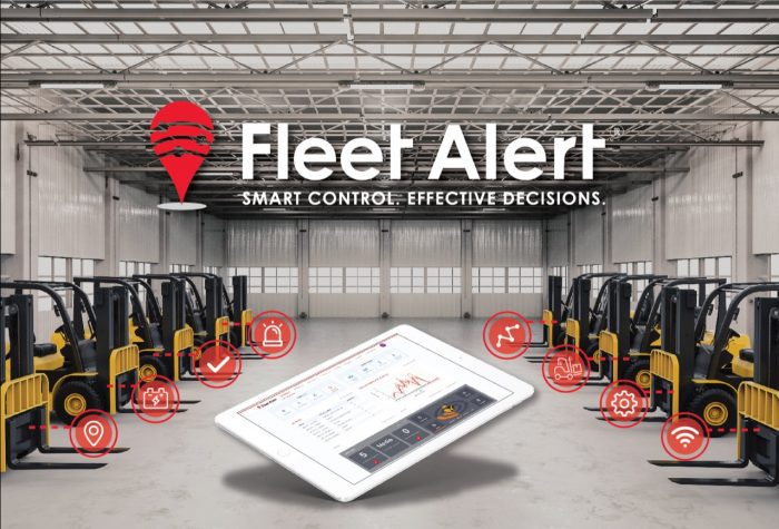 Fleet Alert te ayuda a mejorar la productividad de tu flota de montacargas