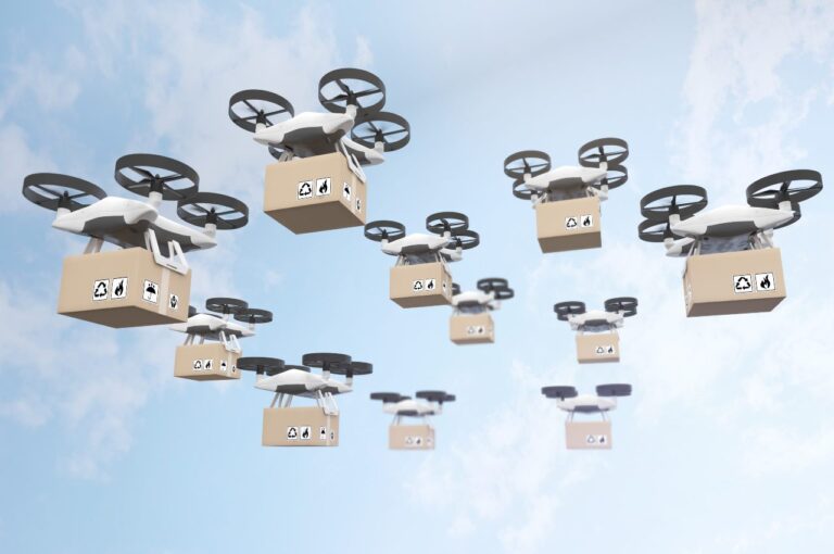 Los drones de entrega podrían cambiar a la cadena de suministro