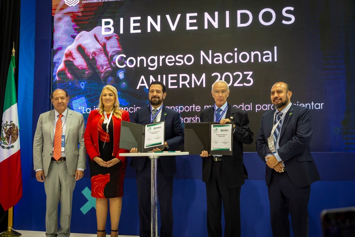 ANIERM destaca ubicación estratégica de México en el transporte